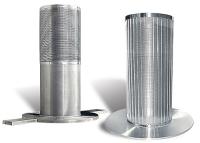China Ss 316 And 304 Wedge Wire Strainer Trommels Flanges And Stiffeners Anti Rust Corrosion for sale