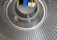 China Slot 0.5mm Johnson Wedge Wire Filter Screens Resin Traps High Efficient Stainless Steel for sale
