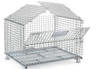 China Security Folded 1.5m Length Mesh Cages For Storage for sale