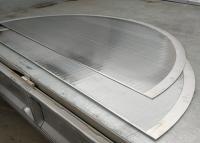 China 0.5mm Slot Dia 1.5m Stainless Steel Wire Grid Multiple Sections for sale