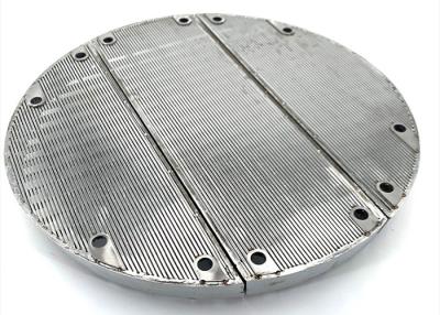 China 0.5mm Slot Dia 1.5m Stainless Steel Wire Grid Multiple Sections for sale