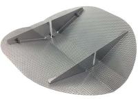 China Round Slot Perforated Wire Mesh Grids Food Grade Stainless Steel For Brewery for sale