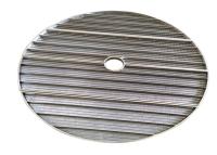 China Ss304 0.3mm Slot Dia 2m Mesh Wire Grid Wedge Hold Down for sale