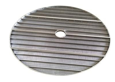China Ss304 0.3mm Slot Dia 2m Mesh Wire Grid Wedge Hold Down for sale