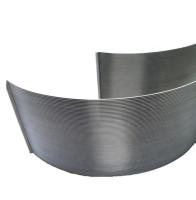 China Stainless Steel Grid Type Arc Screen Plate Seam Sieve Bend Screen Width 50-250 Micron for sale