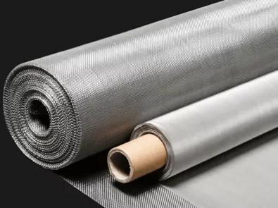 China Silver 304 316L Stainless Steel Woven Filter Mesh Easy To Clean 40 Mesh for sale