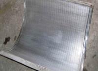 China 120 Degree DSM Screens Welded Wedge V-Shap Wire Screen Sieve Bend Screen for sale