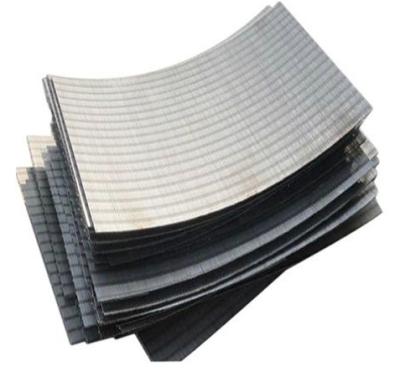 China 120 Degree DSM Screens Welded Wedge V-Shap Wire Screen Sieve Bend Screen for sale