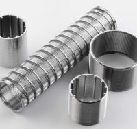 China 304 316 Stainless Steel Mine Sieve Mesh Wire Gap Wedge Wire Filter Customize for sale