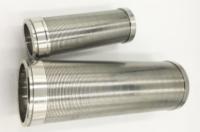 China Stainless Steel Flow Sand Wedge Wire Filter Element Around Wire Sieve for sale