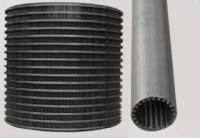 China 10 Micrometers Welded Wedge Wire Screen Stainless Steel Slot for sale