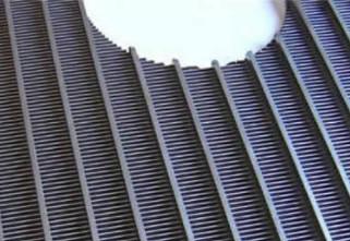 China Stainless Steel 316 V Slot Flat Wedge Wire Strainer for sale