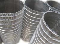 China Stainless Steel 316 V Slot Flat Wedge Wire Strainer for sale