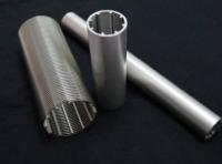 China Resin Filter V Shaped Wedge Wire Screen Tube Steel 304 for sale
