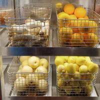 China Durable Multifunctional Wire Mesh Storage Baskets Stainless Steel For Kitchen Bedroom for sale