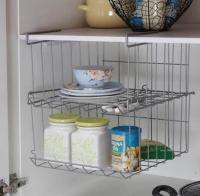 China Home Custom 6mm Wire Mesh Storage Baskets For Wardrobe Drawer for sale