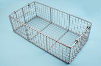 China Woven 2.5mm Mesh Storage Baskets Hospital Restaurant Kitchenware Disinfection for sale