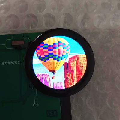 China 1.3 Inch Round AMOLED Display Module With Touch Panel,  360X360 Resolution QSPI Interface, for sale