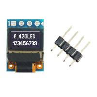 China PCBA 0.42 Inch PMOLED Display Module,  72X40 Resolution,  IIC/SPI Interface,  SSD1315 Driving IC for sale