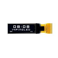 China 0.87 Inch PMOLED Display,  128x32 14 Pins I2C Interface,  Driving IC SSD1316 for sale