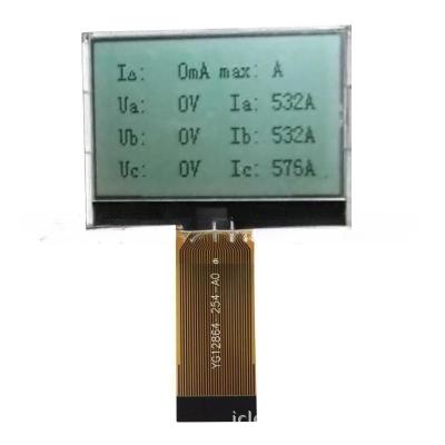 China Transflective Positive LCD Dot Matrix Display 128x64 St7565r Driving IC for sale