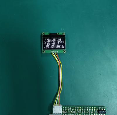 China 128X64 Resolution,  Pmoled Display Screen,  1.3 Inch,  I2C Driver IC GH116G for sale