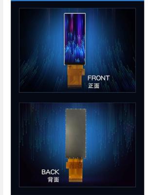 China 3.2 Inch Bar Type TFT Display Module , 320x820 40 Pins 3SPI+RGB Interface Driving IC  ST7701S for sale