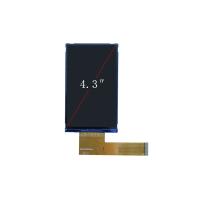 China 4.3 inch TFT display module,480X800  resolution, MIPI  interface, free view angle, 500C/D, for sale