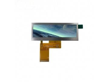 China 3.9 Inch LCD Screen Resolution 480*128 500 Brightness 40PIN RGB for sale