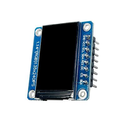 China TFT Round Display Module 1.14 Inch 135x240 SPI Driving IC ST7789V for sale