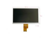 China 7 Inch Tft Lcd Display 1024×600 Resolution 1000c/d Sunlight Readable 40 Pins LVDS for sale