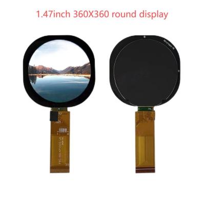 China 1.47 Inch 360RGB*360 Vertical Screen Fully Laminated Touch Display With MIPI/QSPI/8BIT/SRGB Interface And TFT Display Module for sale