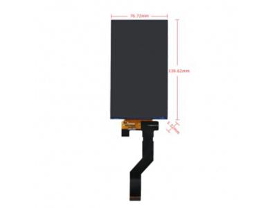 China 5.98 Inch High Resolution Tft Display Module 1440×2560 Dots 50 Pins MIPI 400C/D Free View Angle for sale