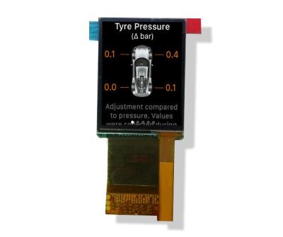 China 1.45inch AMOLED LCD Screen Module With Touch Functionality 350 Brightness 272x340 Resolution MIPI Interface 24 Pins for sale
