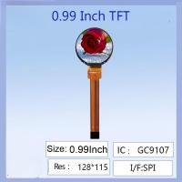 China 0.99 Inch High-Definition IPS TFT LCD Round Color Screen - 128x115 Resolution, GC9107 , Full-Color Display, Wide Viewing Angle, for Smart Wearables/DIY Electronic Projects/Industrial Instrument Panels for sale