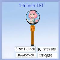 China 1.6Inch Round IPS TFT LCD Display-400x400 High Resolution, ST77903 Driver IC, 16PIN Plug-In Interface, Full-Color, Wide Viewing Angle for Smart Wearables/Industrial Instruments/DIY Electronic Projects for sale