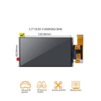 China 5.5 Inch VR LCD Display 2160×3840 60 Pins MIPI Interface 100c/D Brightness for sale