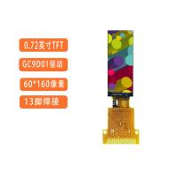 China 0.72 Inch Bar Type TFT Display with 60x160 Resolution and SPI Interface Driving GC9D01 for sale