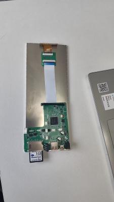 China 8.6 inch bar type TFT display   600*1600 resolution MIPI interface driving IC JD9365DA-H3 for sale