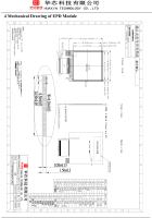 China 2.53 inch square  six colors E-paper display  428X428 dots MCU interface for sale