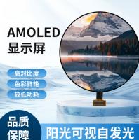 China Round 1.43 Inch AMOLED Display Module with 466*466 Resolution and 700 c/d Brightness and SPI Interface for sale