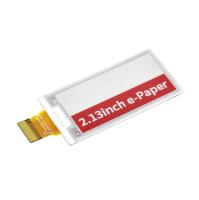 China High quality 2.13 Inch E-Ink  E-Paper Display in Red Black and White for Shelf Label purpose for sale