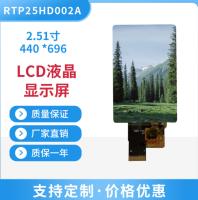 China 2.51 Inch IPS LCD Display Touch Panel with 440 (RGB) x 696 Resolution and 850 cd/m2 Brightness MIPI Interface for sale