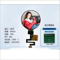 China 1.46 inch round tft display module  412RGB x 412 dots QSPI interface driving IC SPD2010 for sale