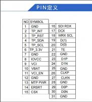 China 1.58 Inch AMOLED Display Module with 700nit Brightness 228RGB x 460 Resolution and QSPI/MIPI Interface for sale