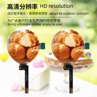 China 360x360 Resolution Round TFT Display with 350cd/m2 Brightness and MCU Interface for AI Applications for sale