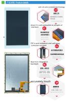 China 8 Inch TFT Display Module with 800x1280 Resolution and MIPI 4T Interface for Car Monitor Use for sale