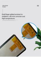 China 6.8 inch IPS TFT LCD Module with 480RGBx1280 Resolution and MIPI Interface for sale