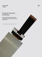 China 5.45 inch IPS TFT LCD Module with 720RGBx1440 Resolution and MIPI Interface for sale