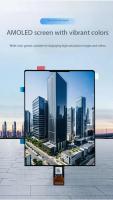 China 3.92Inch AMOLED Display Module with 500nit Brightness ,1080 x 1240  and MIPI Interface,Driving IC CH13726A,Display Colors 16.7M for sale